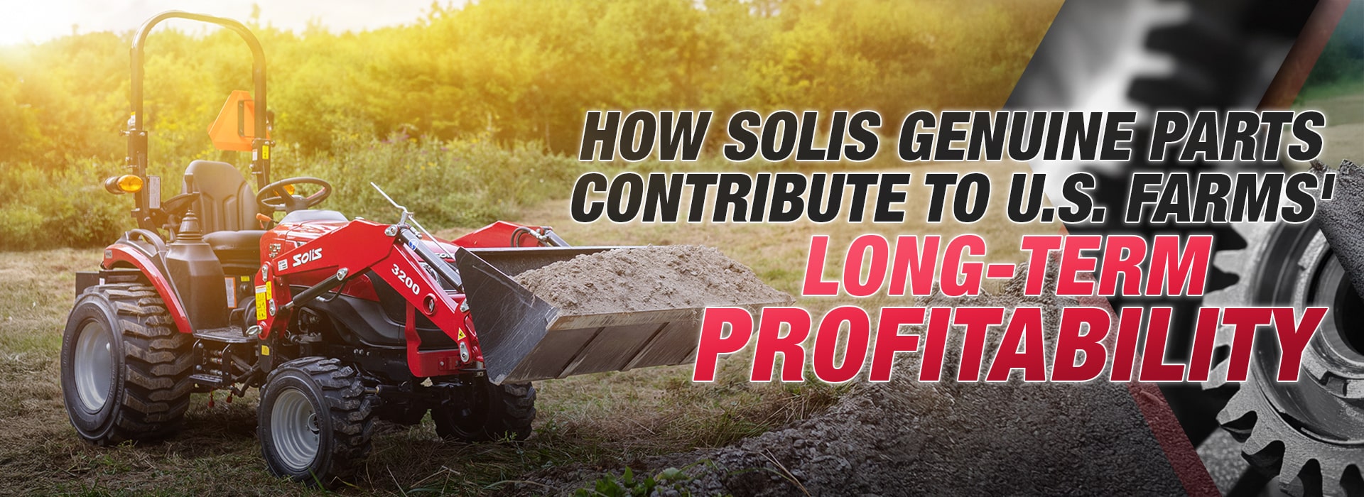 Solis Genuine Parts for Mini & Small Tractors - Solis Morocco
